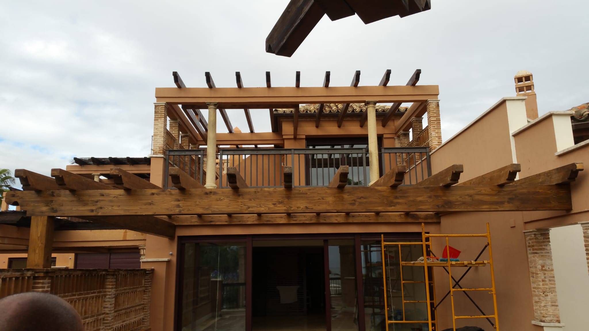 Trabajos - PERGOLAS CORTESUR